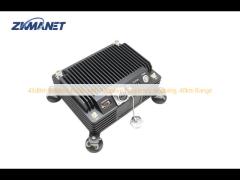 ZKMANET3371 43dBm 40km Saut de fréquence Sélectionnement du véhicule Radio IP Mesh montée