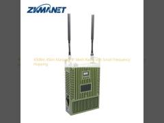 43dBm 45km Manpack IP Mesh Radio avec saut de fréquence intelligent