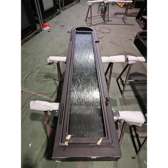 Quality Elegant Single Panel Iron Door Sophistication Wrought Iron Windows for sale