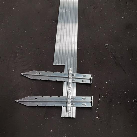 Quality Corrosion Rust Resistant Garden Aluminum Edging Aluminum Paver Edging 3ft for sale