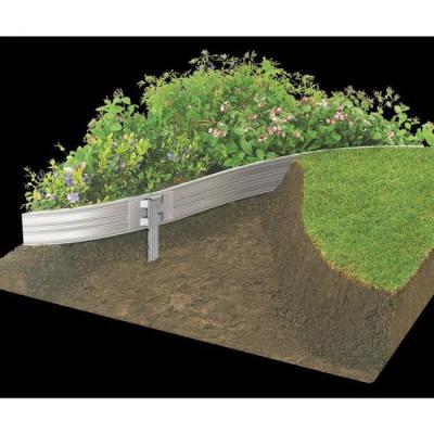중국 잔디 알루미늄 정원 경계 테두리 3.2 X 120mm 알루미늄 정원 가장자리 트림 판매용
