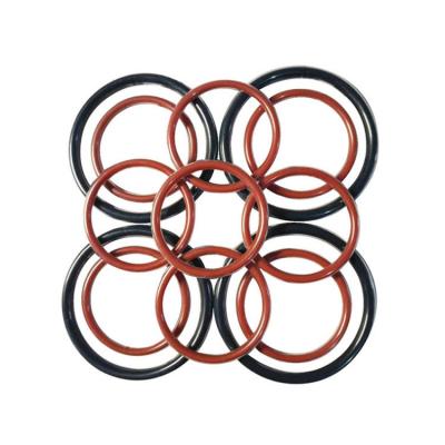 China Encapsulated FKM / Silicone Rubber O Rings Custom PTFE Coating for sale