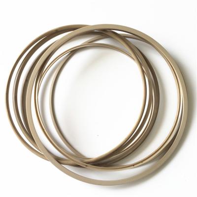 China AS568 Soild Flat Type PEEK /  PTFE Backup Rings 40 - 90 Shore A for sale