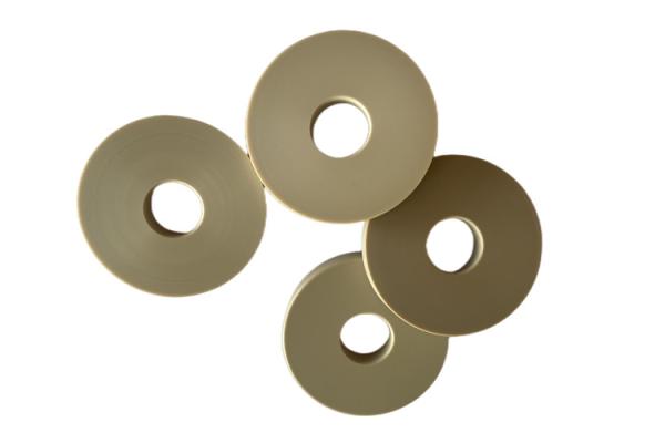 Customized PEEK / PTFE Plastic Backup Rings Washer Gasket