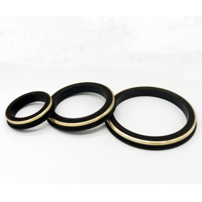 China 80 / 85 / 90 Duro Weco union Seals With Buna FKM HNBR With Brass Or Stainless Steel Backups for Sour Gas Service for sale