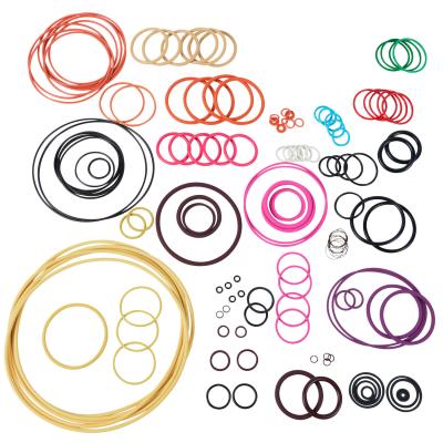 China Servicio OEM ODM NBR HNBR Anillos de caucho de silicona O para la industria del petróleo y el gas en venta