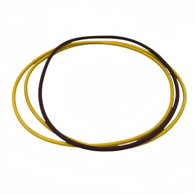 China AS568 Standard Silicone O Ring with Customized Color and Food Grade Certification for sale