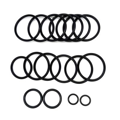 China High-Toughness Black HNBR O-Rings 90 Shore A for Downhole Sealing for sale