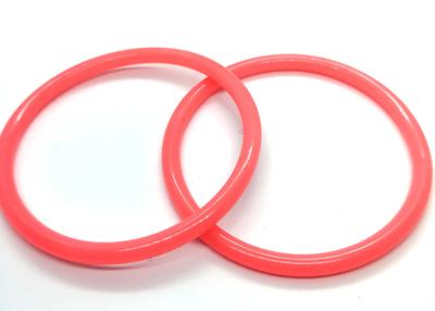 China Red / Brown / Pink Soft Rubber O Rings , Water Pump Circular Rubber Seal for sale