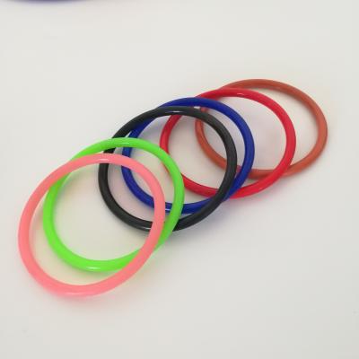 China Custom Silicone Rubber Gasket Seal , Colorful Rubber O Rings For Sealing for sale