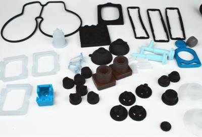 China Shanghai China High Precision Custom Rubber Products  Injection Molded Rubber Parts for sale
