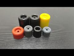Multi gefärbt ringsum Gummitürstopper-/Möbel-Bein bedeckt freundliches Eco mit einer Kappe