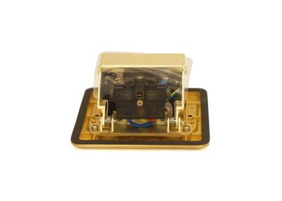 China American Standard Gfci ANSI / NEMA Level Receptacle Pop Up Floor Outlet With Damper for sale