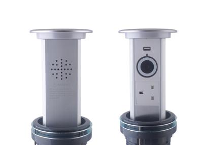 China 250V 13A Motorised Pop Up Electrical Plug Socket With CE / TUV Certification for sale