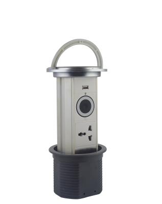 中国 110 - 250V 16Aのイギリスの台所によってはソケット、テーブルの上の電気出口Bluetoothが現れます 販売のため