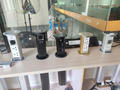 China Self Lifting Kitchen Pop Up Sockets 2400w Pop Up Powerpoint for sale