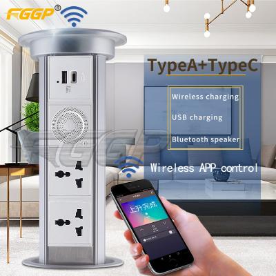China PNF motorizado que levanta acima o soquete impermeável da torre de poder de Worktop da tomada de poder à venda