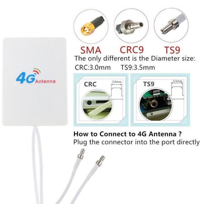 3g 4g Lte Router Modem 3m Antenna For Huawei