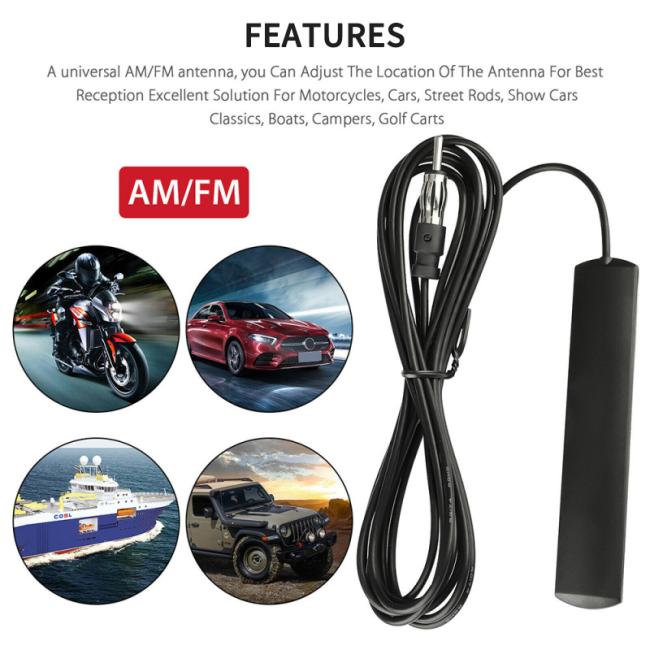 GSM Patch FM Enhanced Signal Line Radio Antenna Elderly Electric Car FM FM Car Antenna