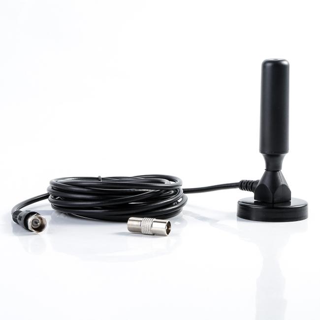 UHF 470-860Mhz Signal Booster Magnetic Rubber Barrel HDTV Digital Indoor TV Antenna