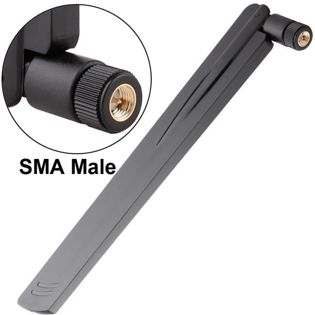 433 MHz 2.4G 5.8G 2.0 VSWR Omnidirectional Whip Rubber Wifi Antenna External Communication Antenna