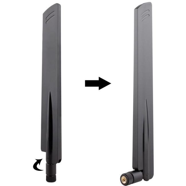 433 MHz 2.4G 5.8G 2.0 VSWR Omnidirectional Whip Rubber Wifi Antenna External Communication Antenna