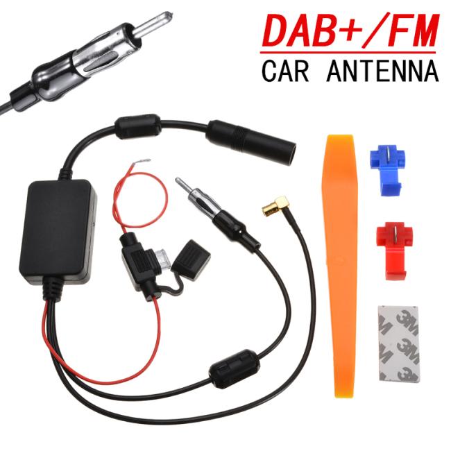 Hot Selling Product DAB Am Fm radio antenna amplifier Car radio Signal Amplifier