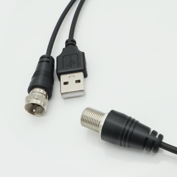 Quality Enhanced Signal Strength with Integrated Power Supply TV Antenna Amplifier and 1.5C-2V Black Wire for sale