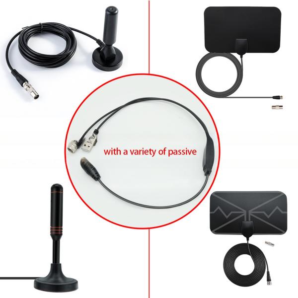 Quality Enhanced Signal Strength with Integrated Power Supply TV Antenna Amplifier and 1 for sale