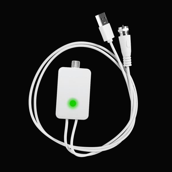 Quality High Gain Tv Home Antenna Booster External Digital Tv Signal Amplifier T30 with 40g Weight and Impedance 75ohm for sale