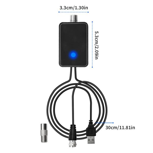 Quality Adjustable Tv Signal Amplifier T31 for Dvb-T Tuner Dvb-T2 Hdtv Antenna Satellite for sale