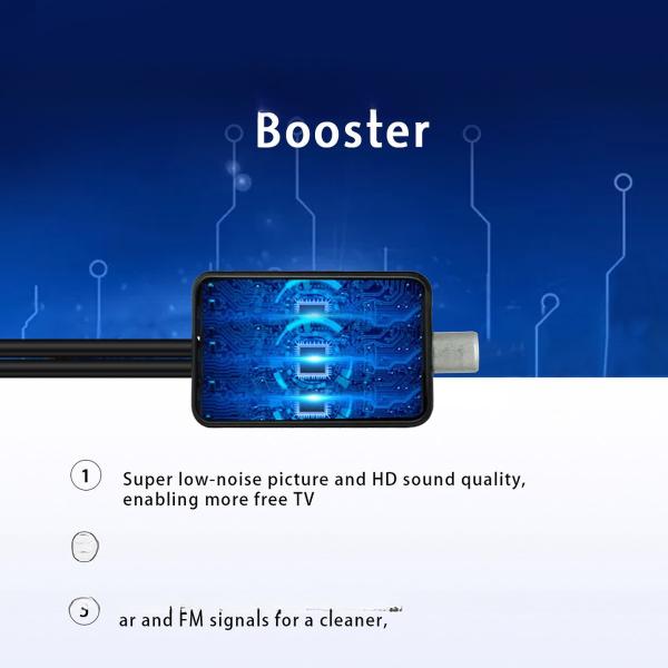 Quality 50 Mile Receiving Range Europe Standard TV Antenna Amplifier with Linear for sale