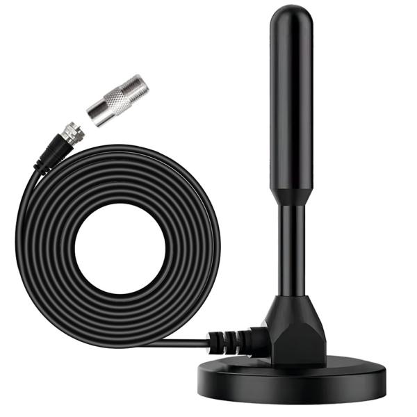 Quality 75 Ω Input Impendence UV Protected ABS Iron 50 Miles Range DVB-T2 HDTV Digital Indoor/Outdoor TV Antenna Passive for sale