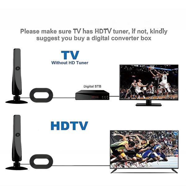 Quality 12dbi TV Antenna for Smart TV Indoor 2024 Newest Clear 4K Digital Antenna HD TV for sale