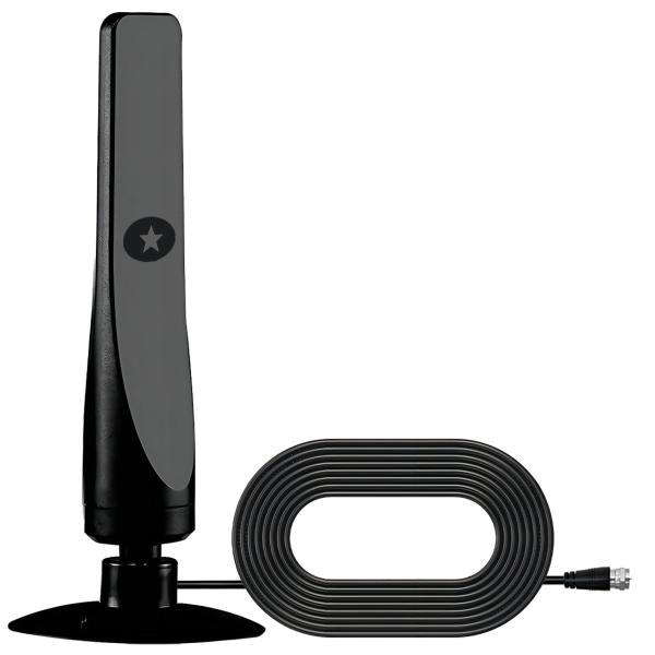 Quality Indoor DVB-T TV Antenna TV Digital Signal Receiver Antennas with High Strong Magnetic Mount and Rg174 Cable SMA -45 85C for sale