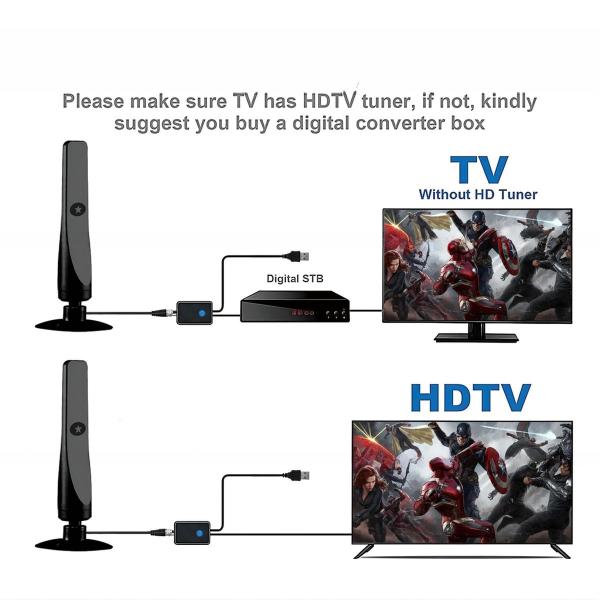 Quality 166G Impedance 75 Ohm HDTV Signal Receiver Amplifier Digital Outdoor Aerial Set for sale