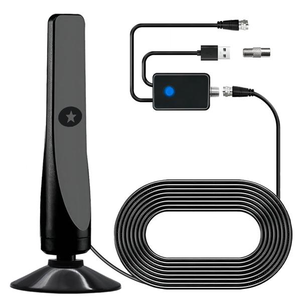Quality 4K high-definition intelligent TV digital antenna signal amplifier, indoor and outdoor receiver broadcasting signal TV antenna for sale