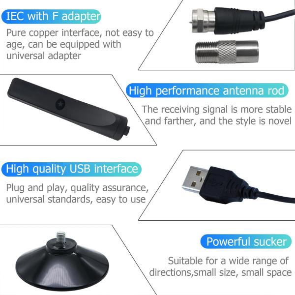 Quality 4K high-definition intelligent TV digital antenna signal amplifier, indoor and for sale
