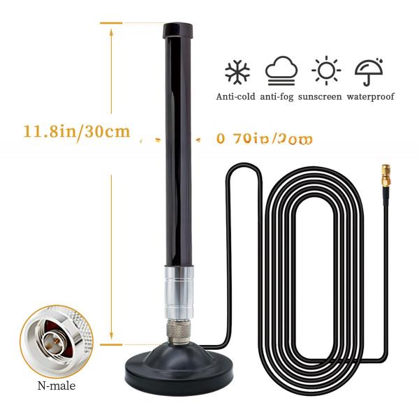 Quality 915MHz Lora Outdoor Fiberglass Antenna with Clip Code for Base Station for sale