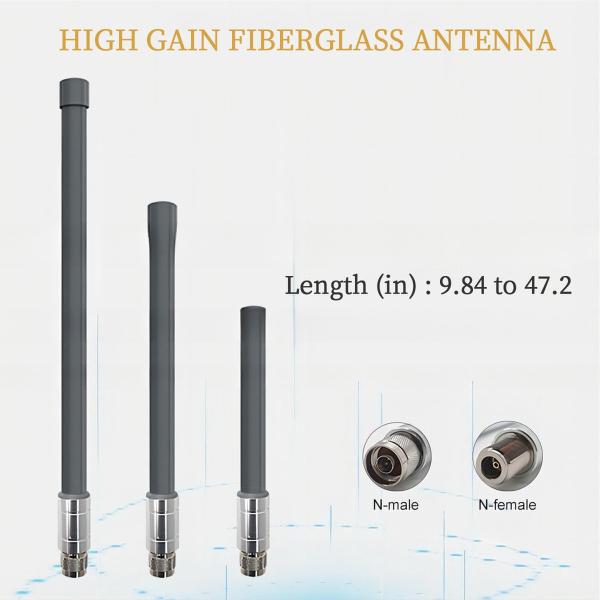 Quality 915MHz Lora Outdoor Fiberglass Antenna with Clip Code for Base Station for sale