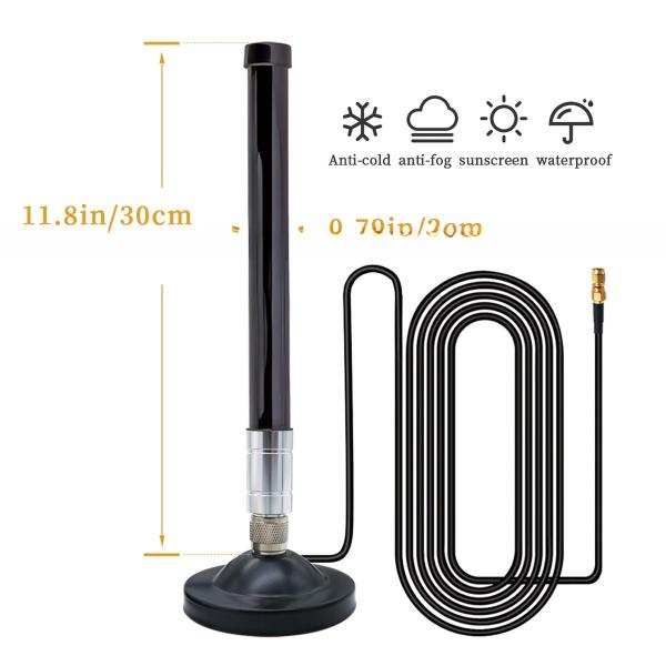 Quality Antenna Factory 433-868MHz 5dBi Omni-directional Fiberglass Antenna 433 868mhz for sale