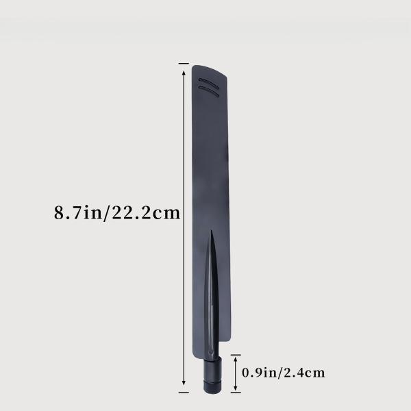 Quality High-Gain Dual Band 2.4G 5G WIFI Antenna 5DBI Vertical Polarization Internal SMA for sale