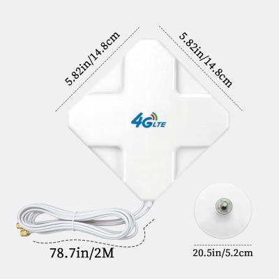 Quality Multiband communication antenna Flat 4G 5g LTE Patch Hanging Panel Directional for sale