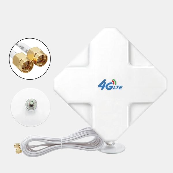 Quality Multiband communication antenna Flat 4G 5g LTE Patch Hanging Panel Directional for sale