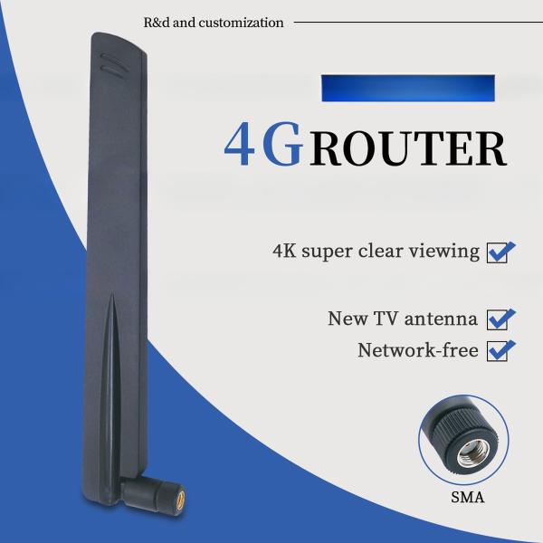 Quality 4G LTE 2400MHz 220cm SMA male connector External Antenna for cell phone receiver for sale