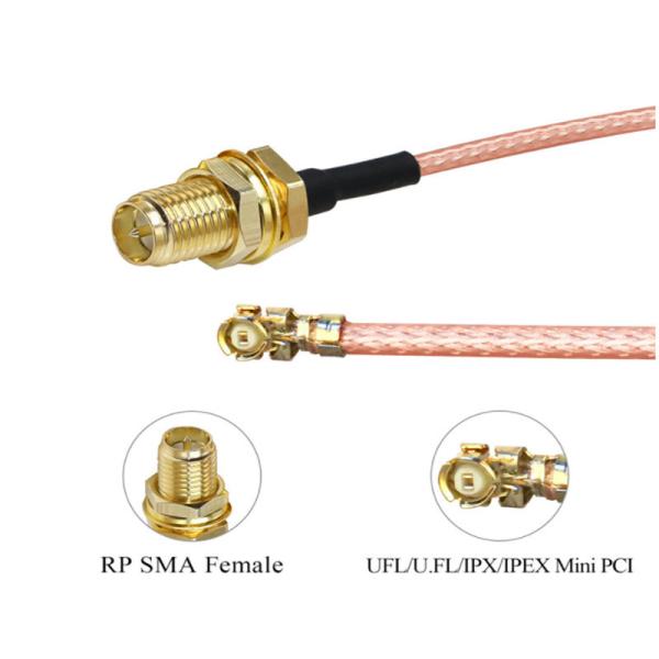 Quality connection RF Extension RG178 Cable MHF IPEX UFL To SMA Adapter antenna for sale