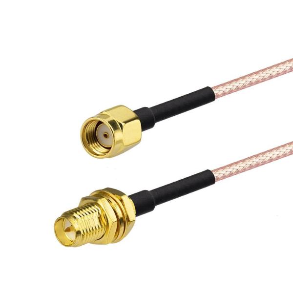 Quality Low Loss RG316 Extension FPV Antenna Cable SMA female to 2 SMA male RF Coax for sale