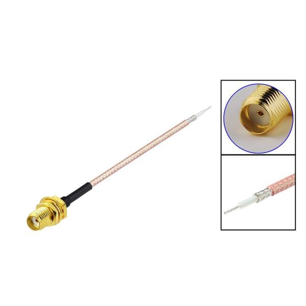 Quality Low Loss RG316 Extension FPV Antenna Cable SMA female to 2 SMA male RF Coax for sale