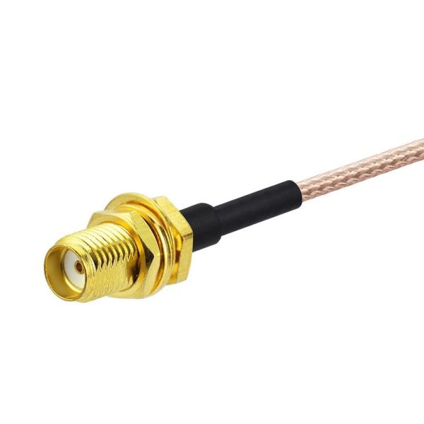 Quality Low Loss RG316 Extension FPV Antenna Cable SMA female to 2 SMA male RF Coax for sale