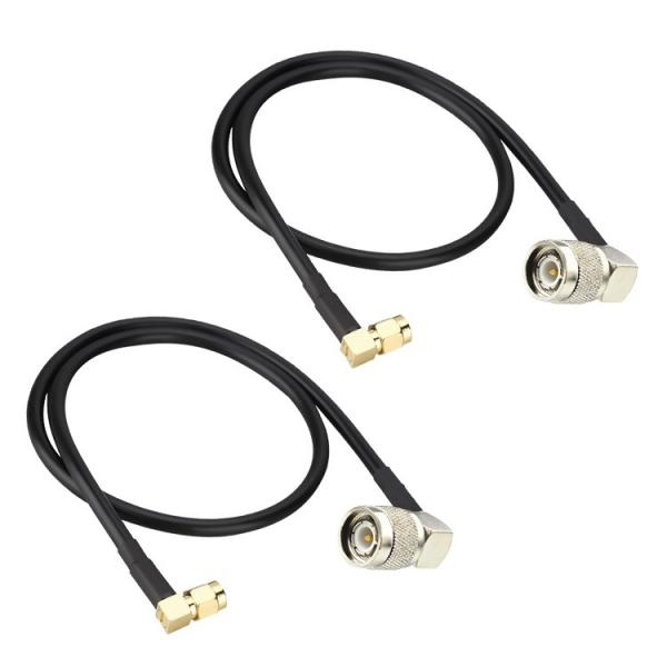 Quality Network Component RF Right Angle SMA To TNC Male Connector Pigtail adapter cable for sale